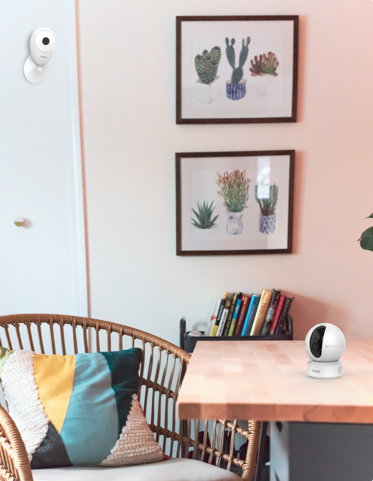 Smart Cameras - Home Security, Surveillance System - Airtel Xsafe ...