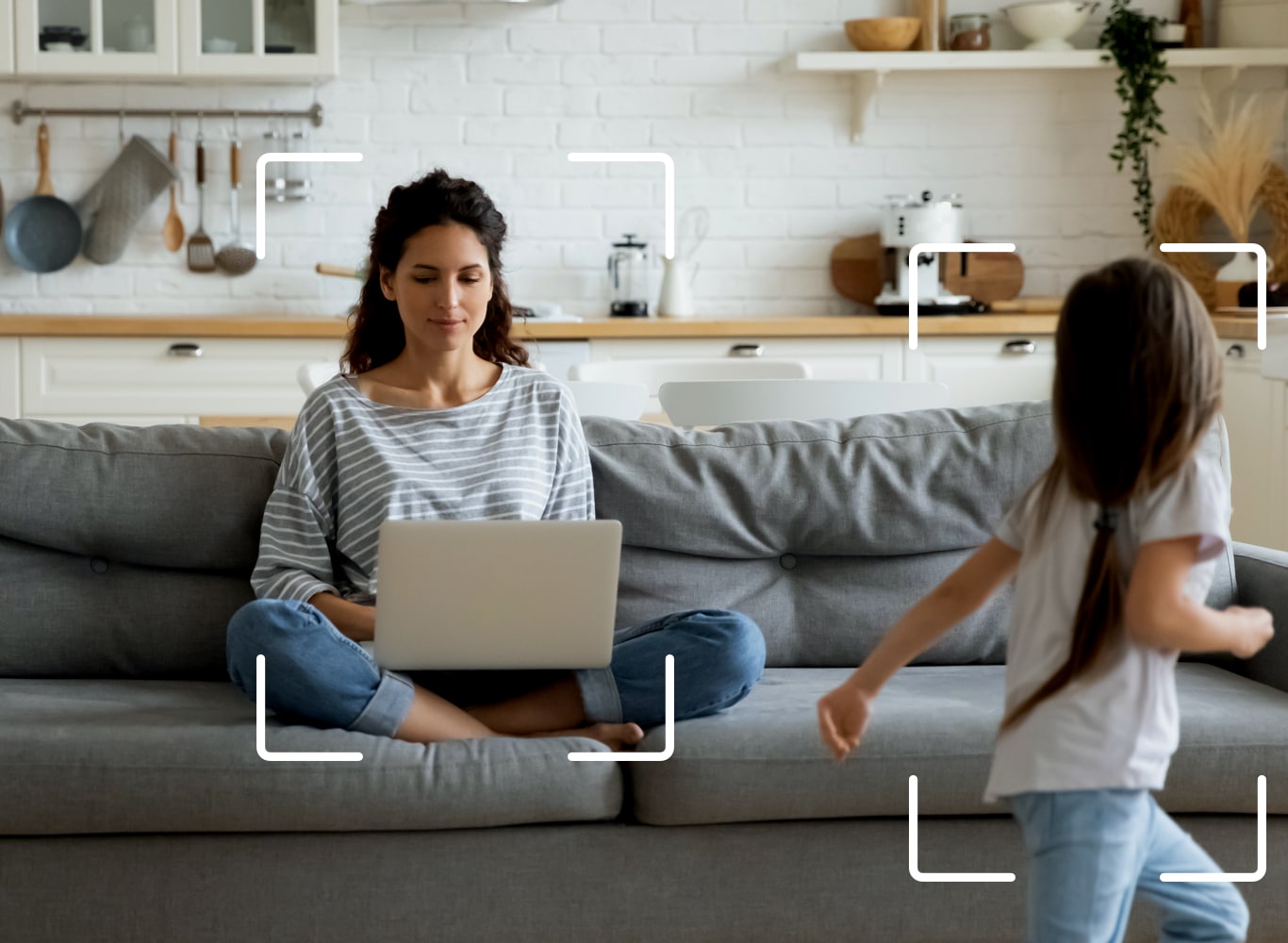 Indoor Security Camera for Home with HD Wide Angle & Night Vision ...